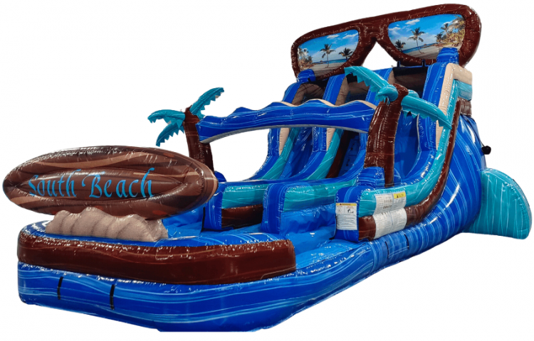 Water Slides - Rock tha house Moonwalks La Marque TX